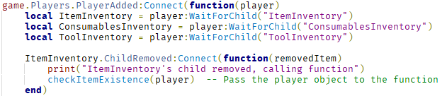 A child of a folder when GetChildren() is being printed "Folder has no ...