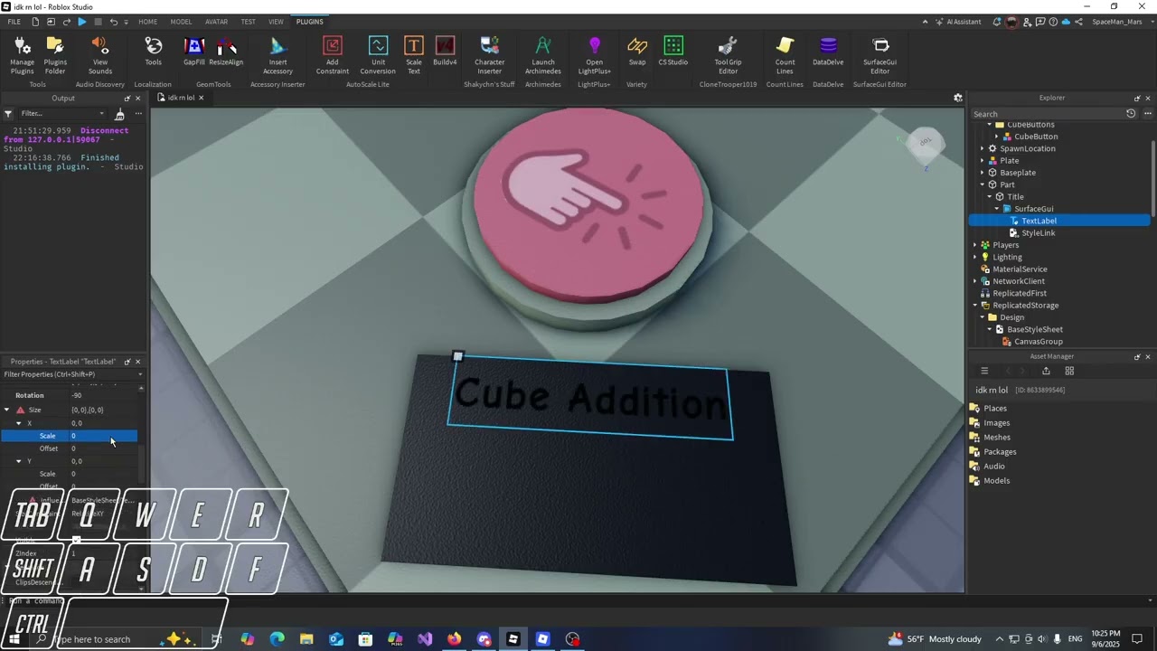 Extremely weird SurfaceGui resizing behavior - Art Design Support ...