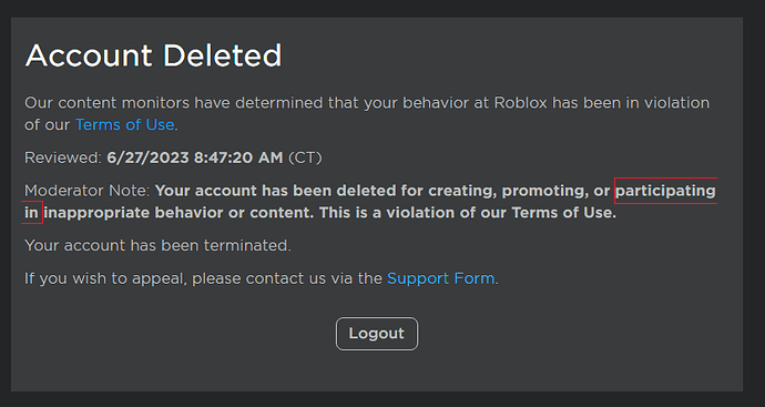 Team create moderation? - Platform Usage Support - Developer Forum | Roblox