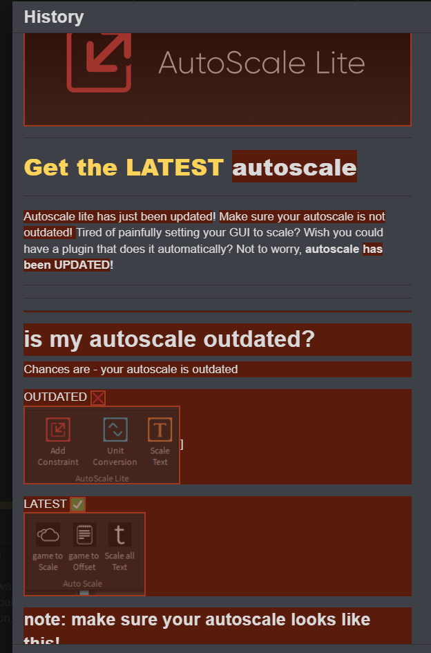 Auto Scalar | Your new invisible helper! - Community Resources - Developer Forum | Roblox