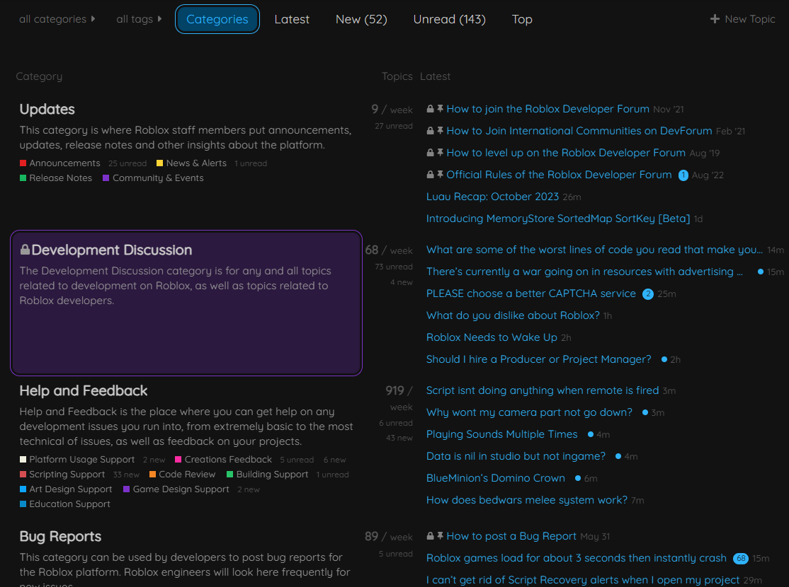 DevForum Plus - A Cleaner, More Customizable Forum - Community ...