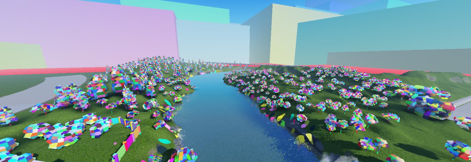 Meshes appearing colorful bug - Building Support - Developer Forum | Roblox