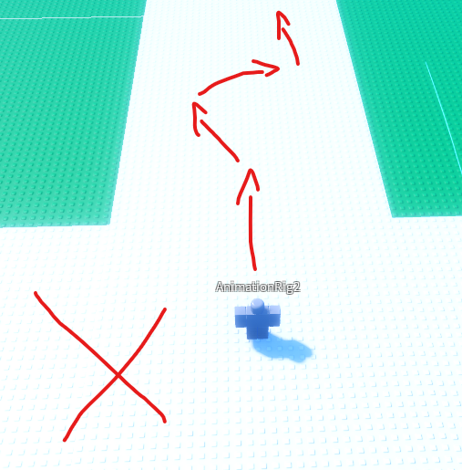 Fixing straight dashing and making it CURVED! (NOT FIXED) - Scripting Support - Developer Forum ...