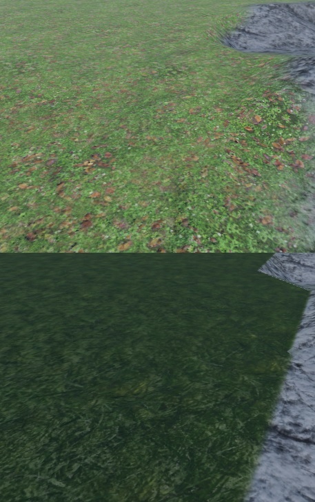 Lack of smooth overlapping between textures when using custom terrain ...