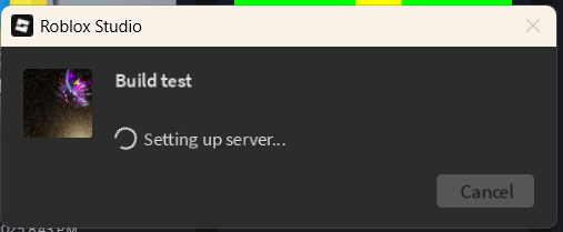 Roblox studio game stuck on "Setting up server..." - Studio Bugs ...