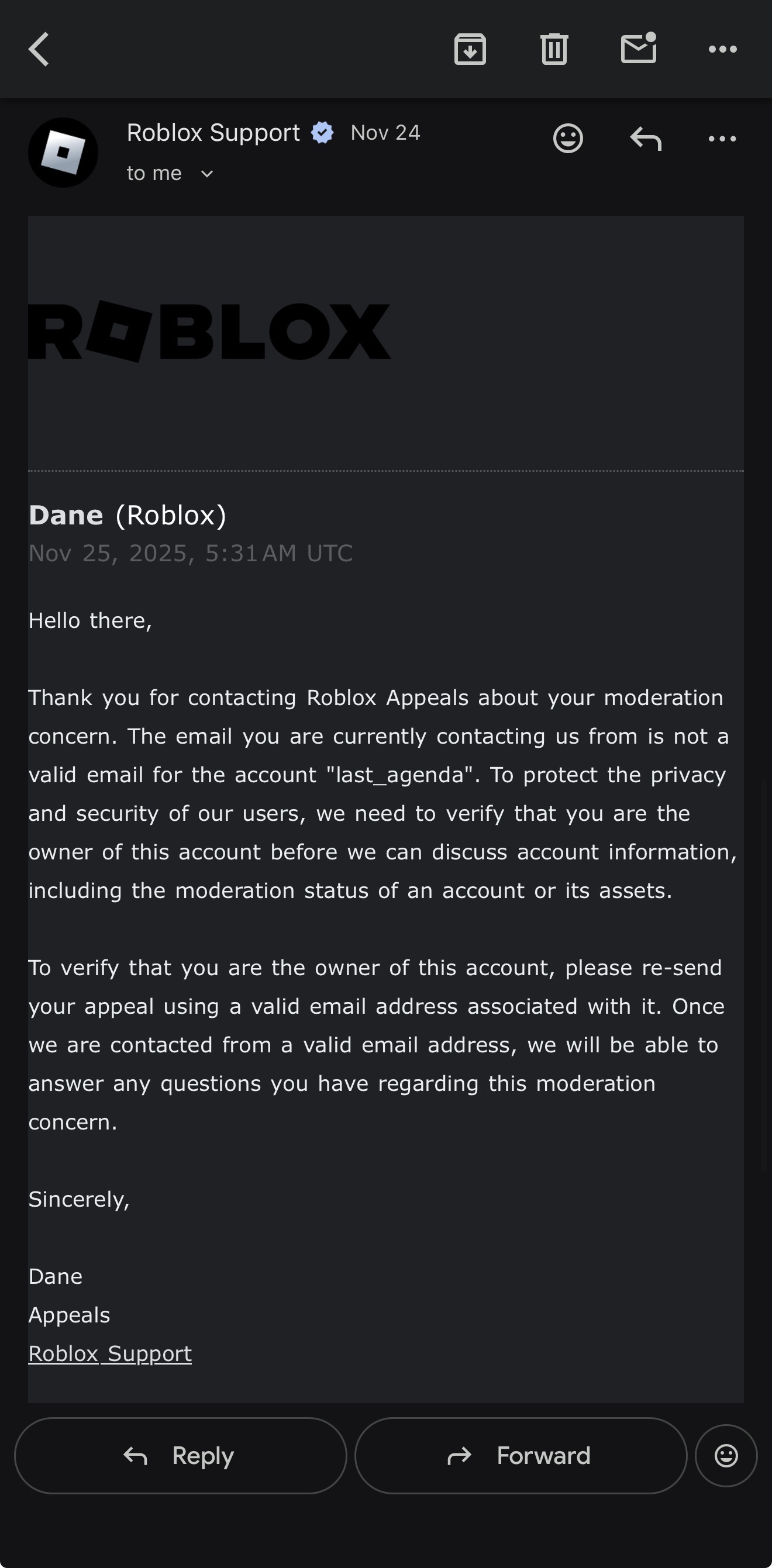 Account Falsely terminated and AI moderation failed to help I need ...