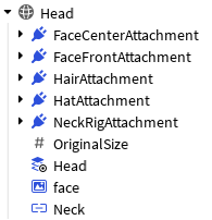 Dynamic head not applying to humanoid via humanoid description ...