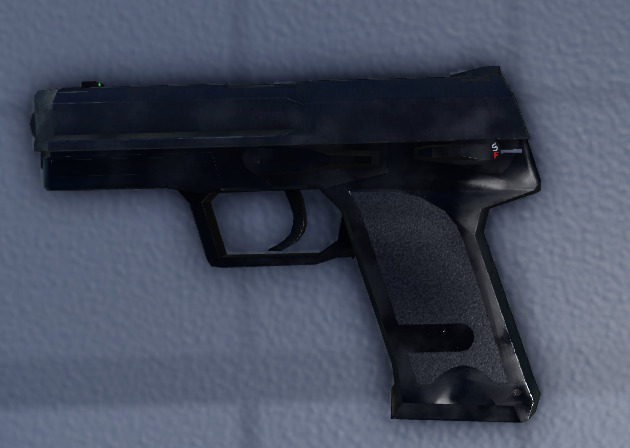 First Gun Model: High-Quality, Super-Optimized, Only 958 Tris ...