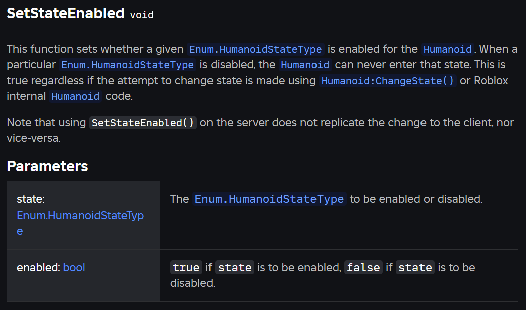 SetStateEnabled does not actually disable a state from occuring? - Scripting Support - Developer ...