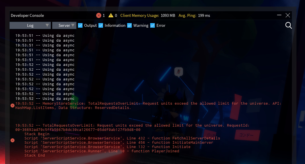 How do I make sure HashMap:AdvanceToNextPageAsync() does not throttle every minute? - Scripting ...