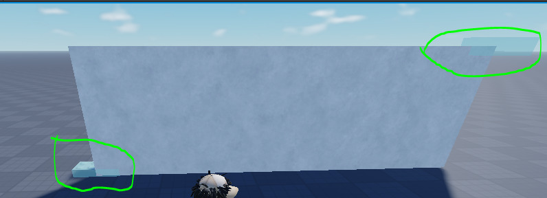 How Would You Get A Part To Spawn In A Corner Of A Part Scripting