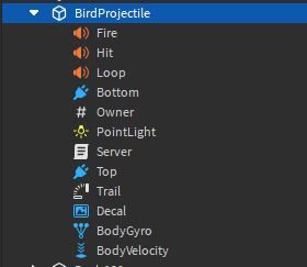 Making projectile work - Scripting Support - Developer Forum | Roblox