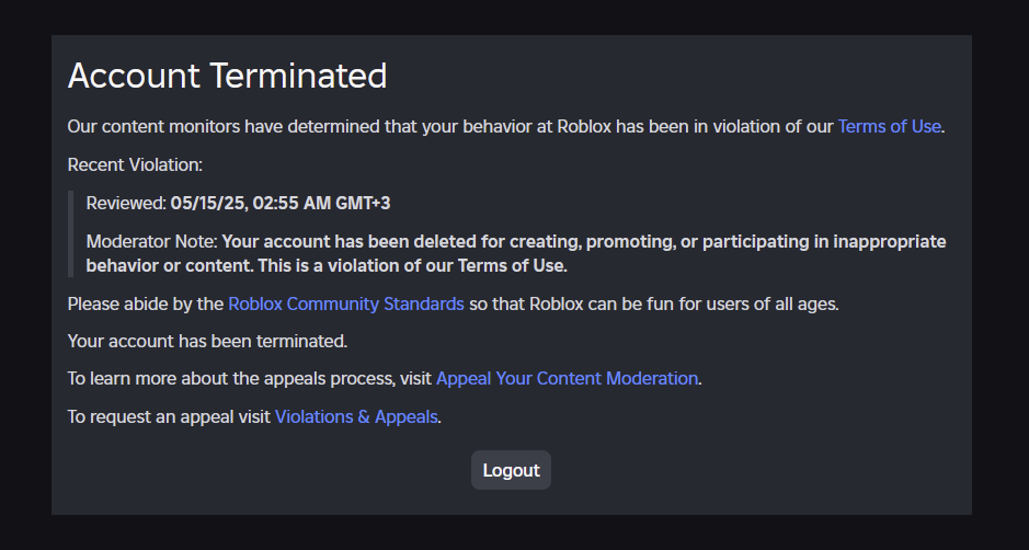 Termination Exploit (5 Accounts Deleted) - Other Bugs - Developer Forum ...
