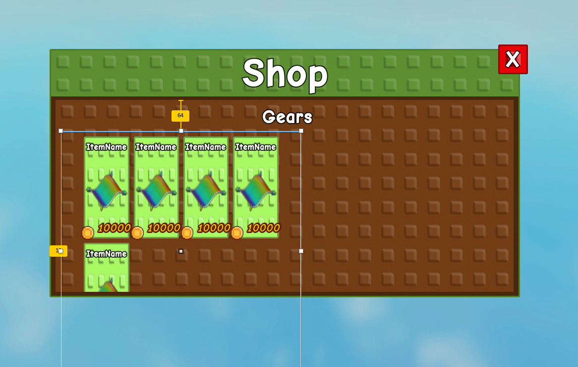 Huge Uigridlayout With Scale And Offset Fitting Problem And Auto Size Problem Scripting
