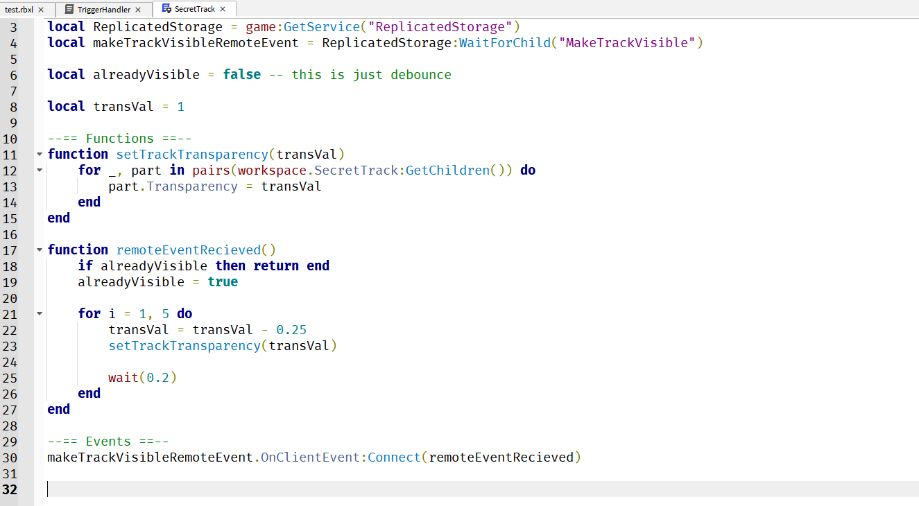Making lots of objects visible at once? - Scripting Support - Developer Forum | Roblox