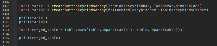 How do i merge two tables together? - Scripting Support - Developer Forum | Roblox