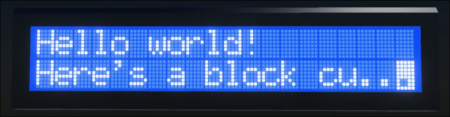 Dot Matrix LCD in Roblox! (with hd44780 bitmaps) - Community Resources ...