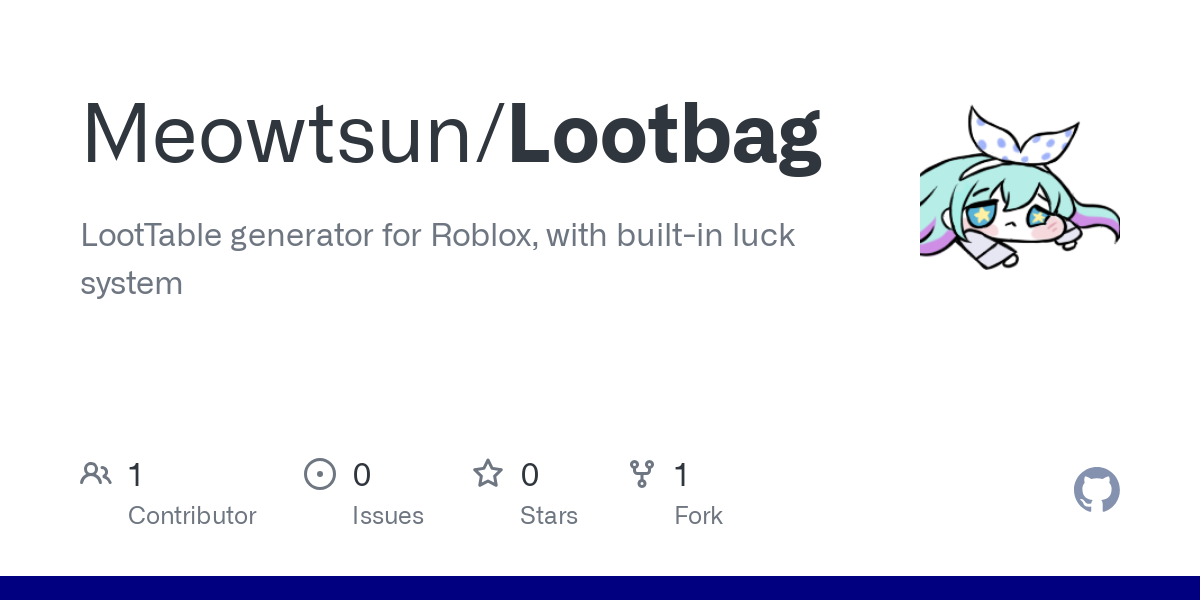 Lootbag, random item with built-in luck system - Community Resources - Developer Forum | Roblox