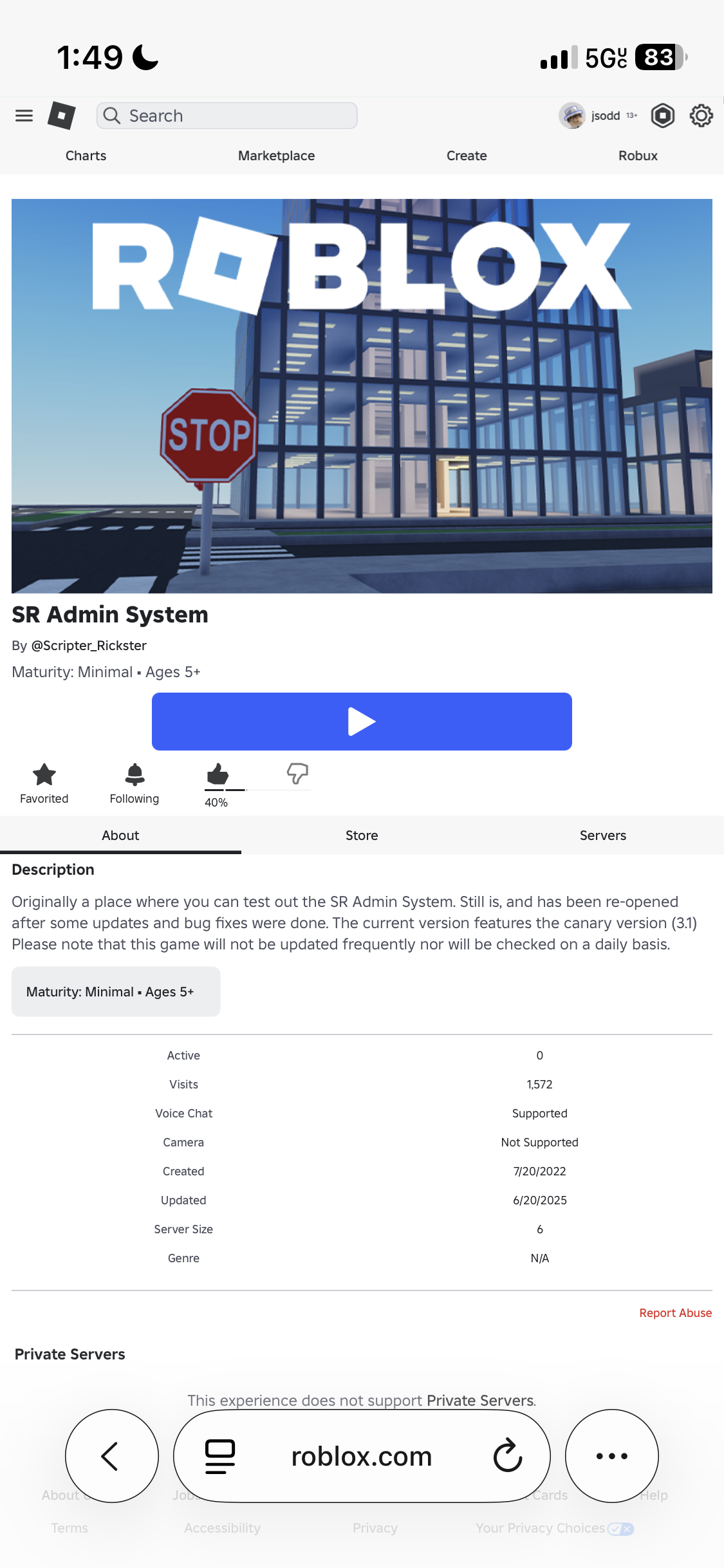 SRX Admin System | A FREE Modular, Unobfuscated, & Advanced Admin System - Page 2 - Community ...