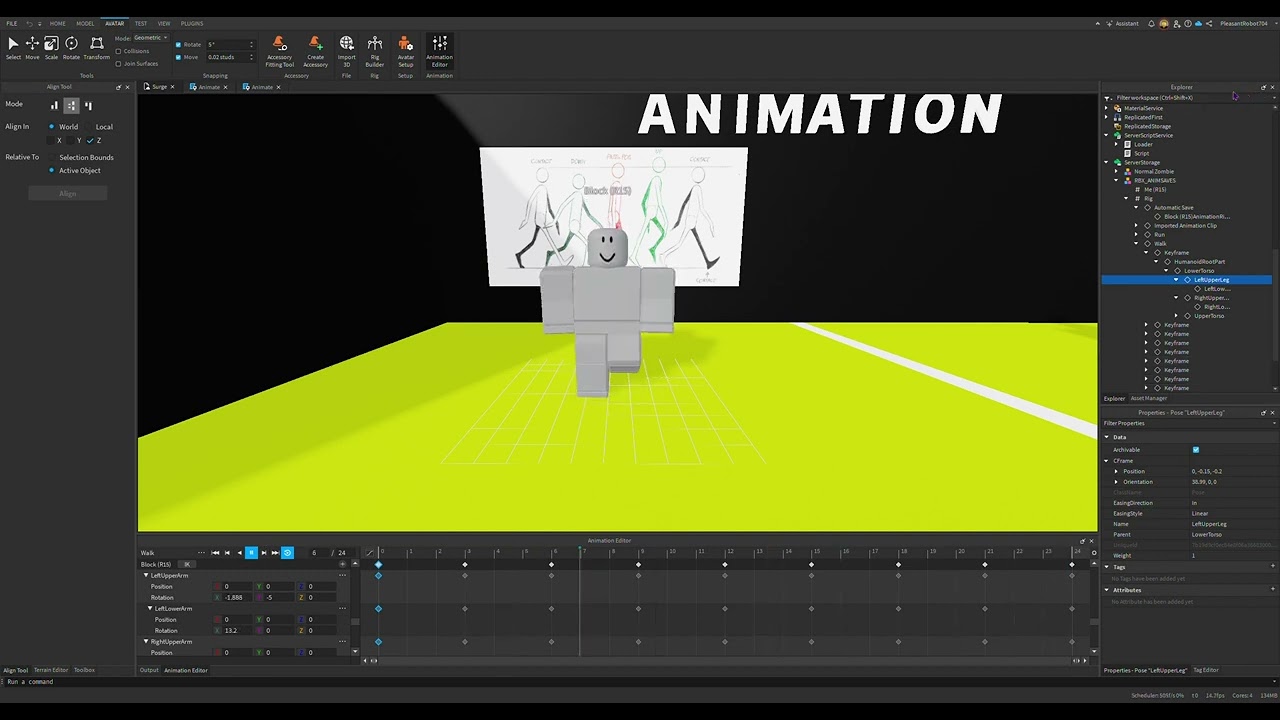 Walk and Run Animation Feedback - Creations Feedback - Developer Forum | Roblox