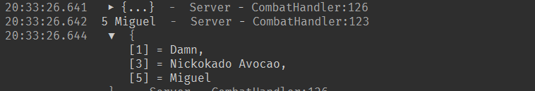 Instance Getting moved randomly in a table - Scripting Support - Developer Forum | Roblox