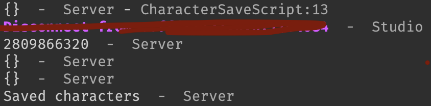 Trying to make a saving table Script. Not Working - Scripting Support ...