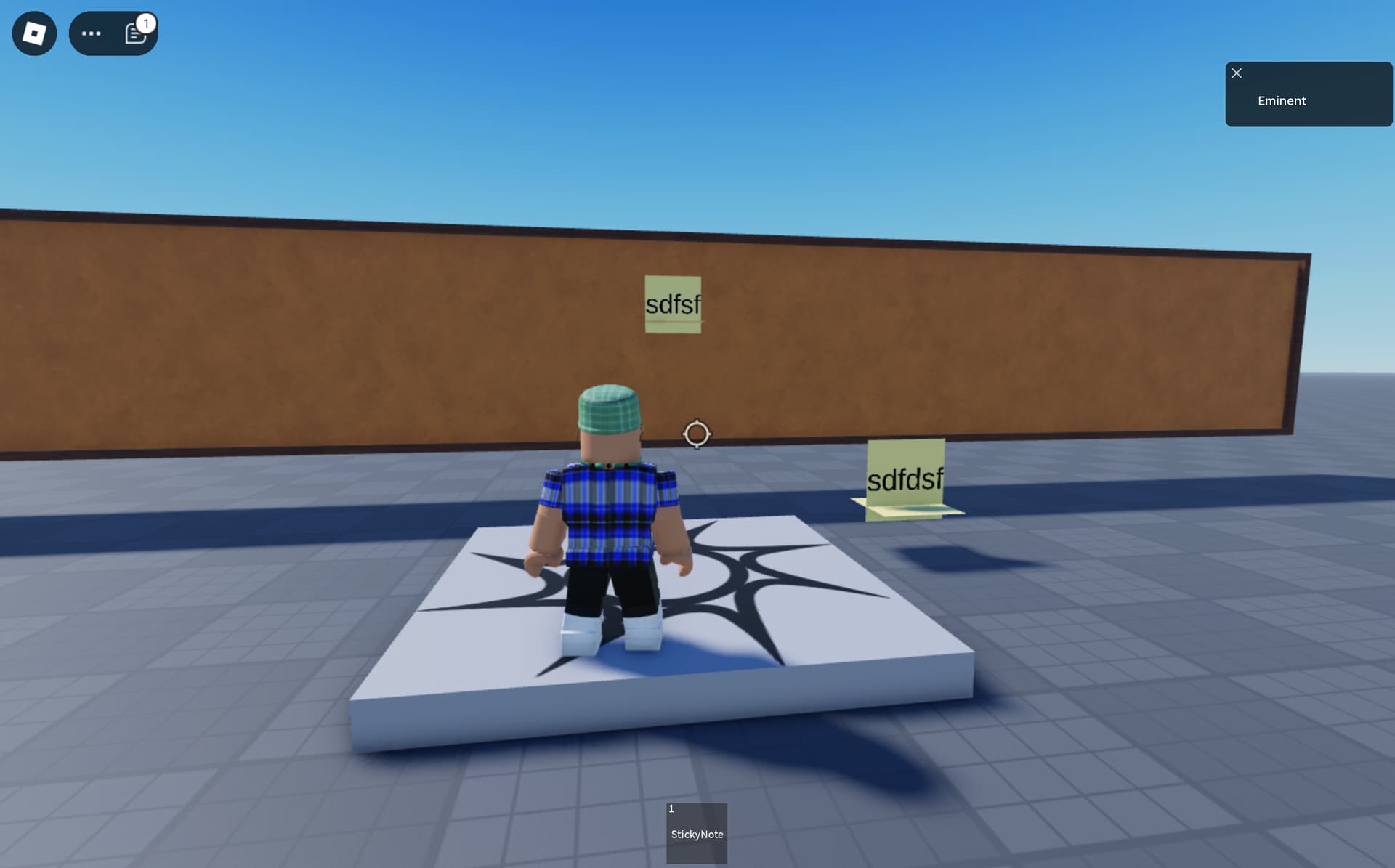 BUG: Sticky note placement system wont hover over surfaces properly + Gui bug - Scripting ...