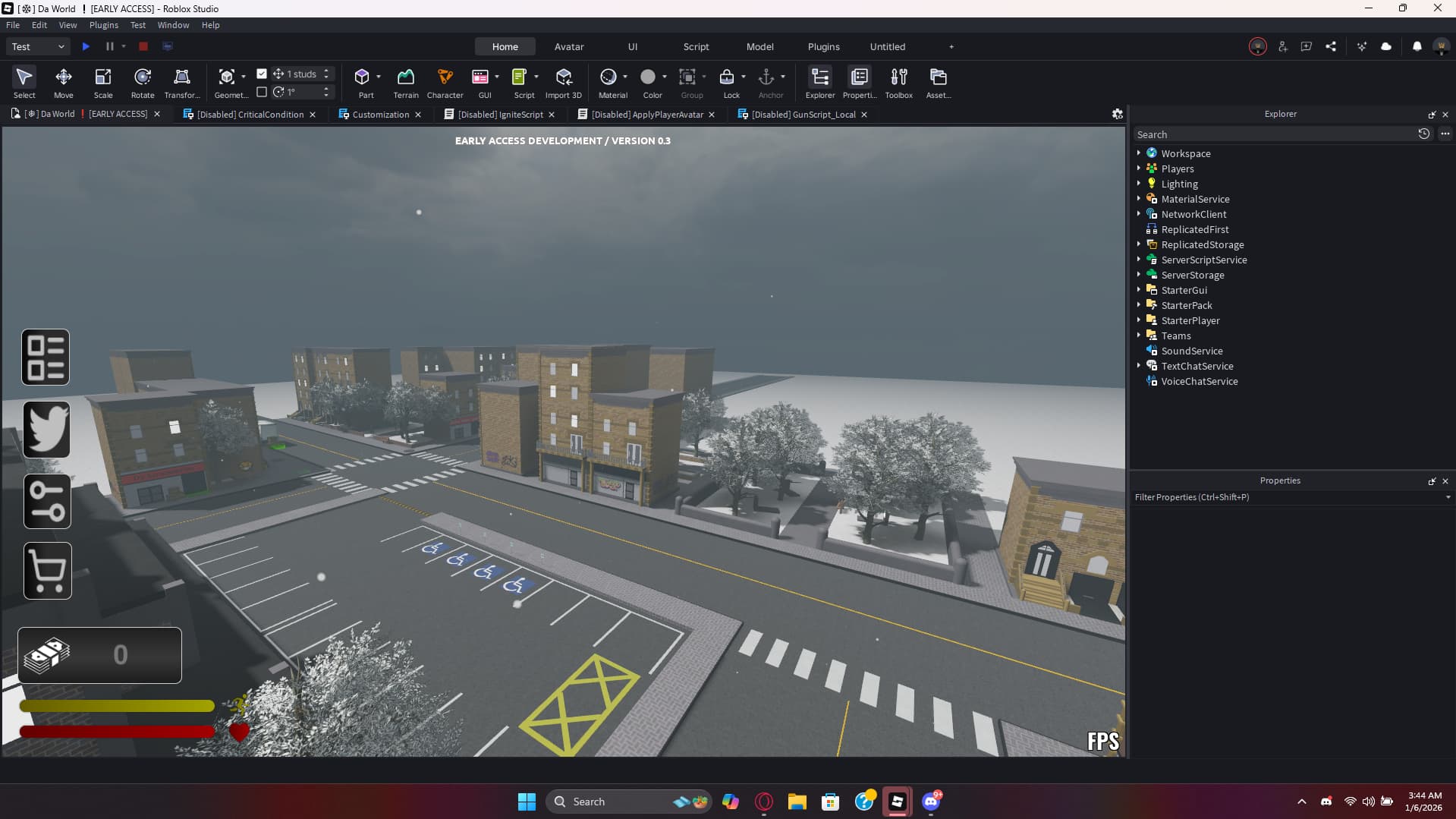 Can't build or touch parts. This Roblox Next Gen Beta Ruined it ...