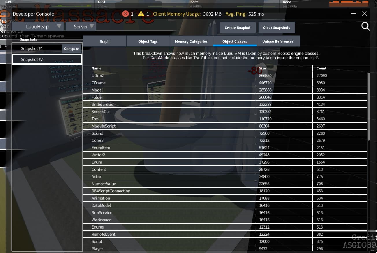 Is this a memory leak? - Scripting Support - Developer Forum | Roblox