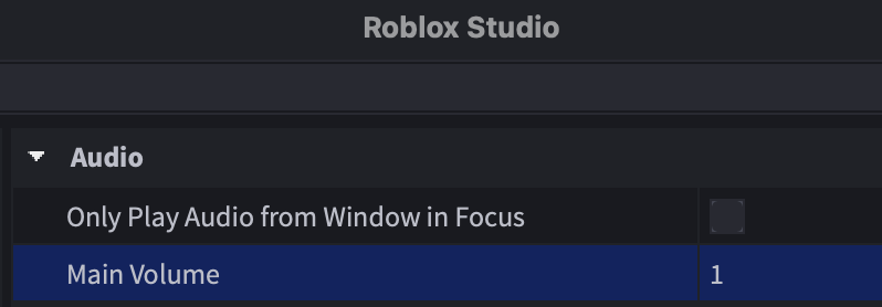 Failure to hear sound inside of studio using Sound:Play() - Studio Bugs ...
