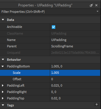 How do I scale a scrollingframe depending on how many children/gui elements it has? - Scripting ...