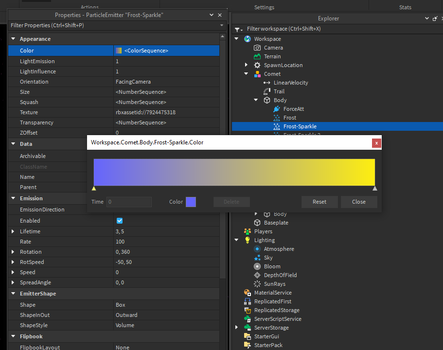 How to make particles face any direction - Building Support - Developer ...