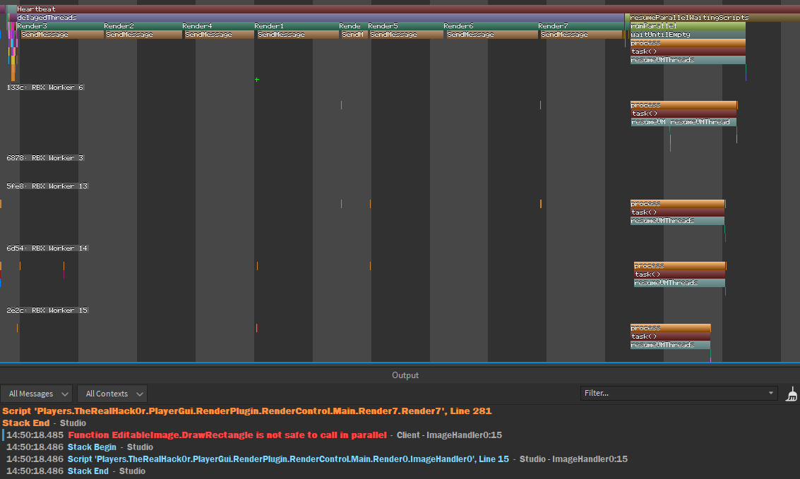 Problems with Actors and Parallel Luau - Scripting Support - Developer Forum | Roblox