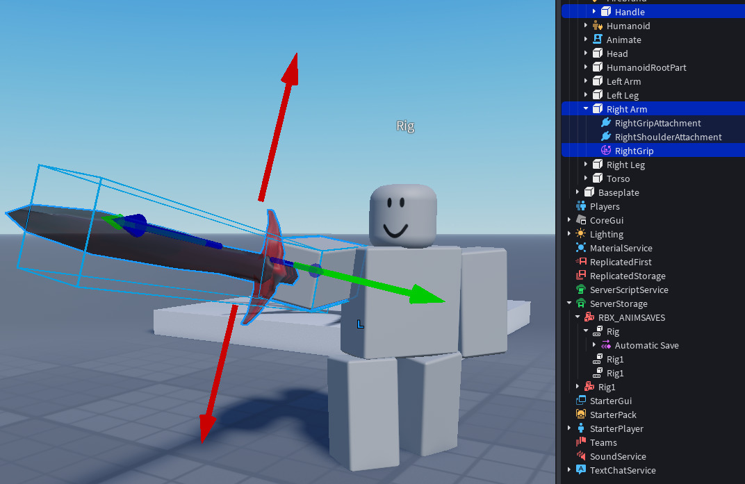 Help rigging a meshpart - Art Design Support - Developer Forum | Roblox
