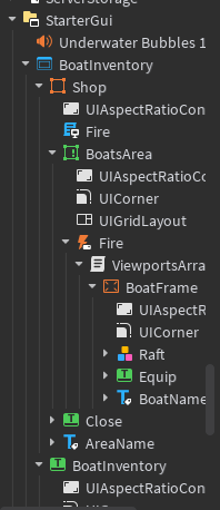 Problem with viewport frame inventory - Scripting Support - Developer Forum | Roblox