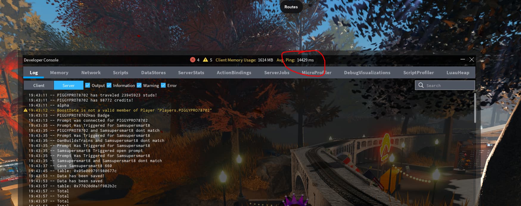 Unusually High Ping on Roblox Only - Engine Bugs - Developer Forum | Roblox
