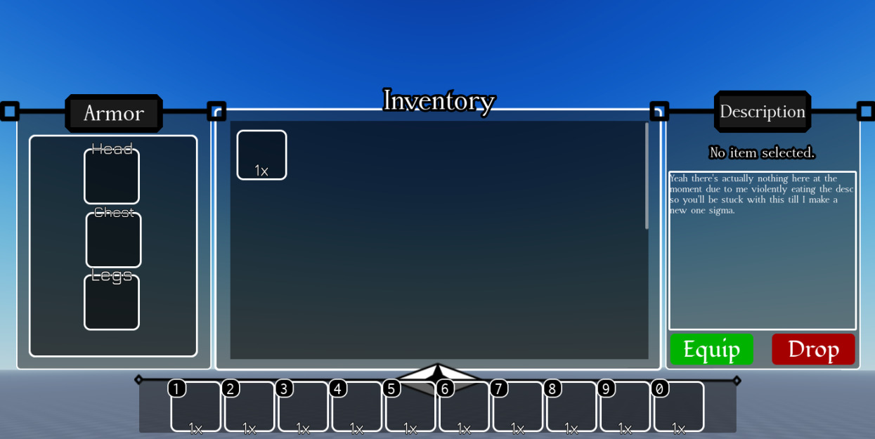 Thoughts on Inventory and Hotbar gui - Creations Feedback - Developer ... Thoughts on Inventory and Hotbar gui - Creations Feedback - Developer ...