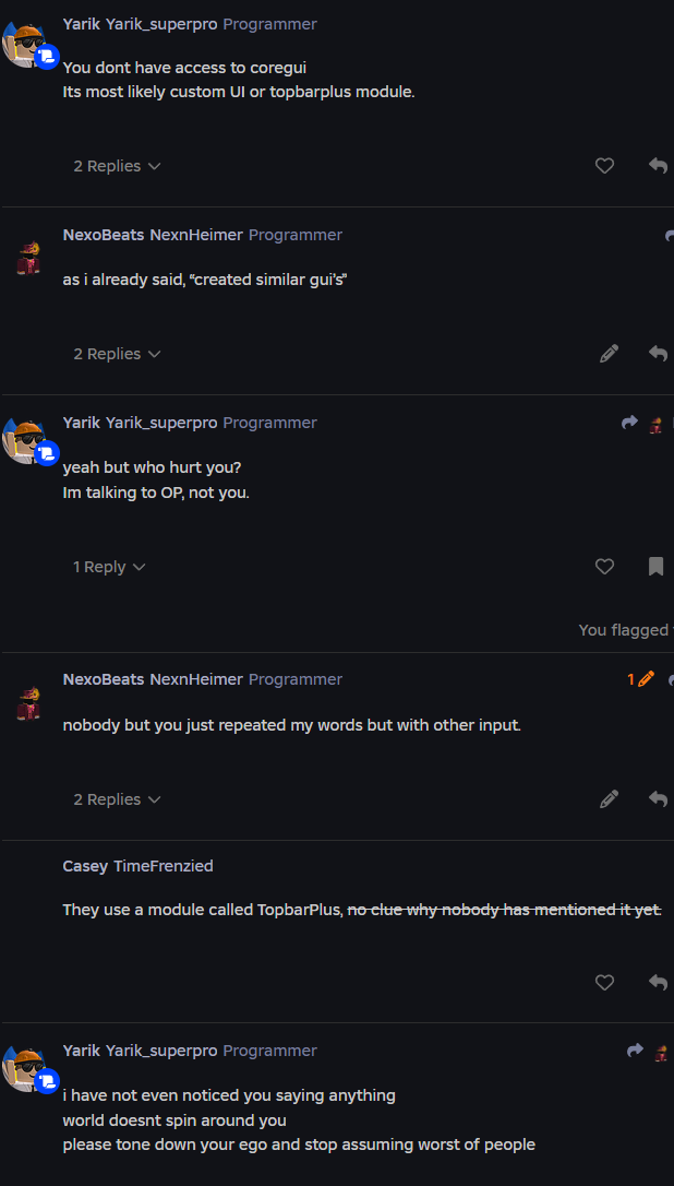 Best method for adding GUIs onto Roblox’s built-in GUIs? - Scripting Support - Developer Forum ...