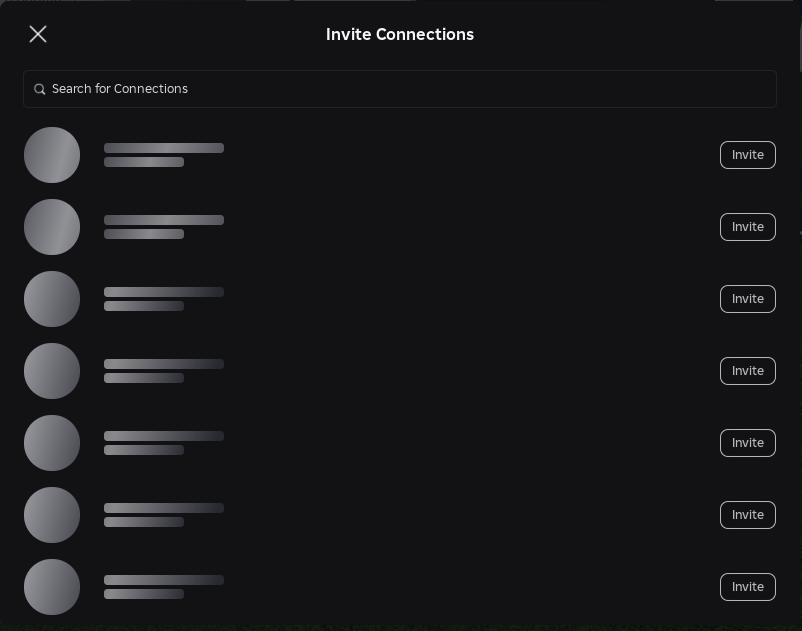 SocialService:PromptGameInvite() does not appear to be loading friends/connections properly ...
