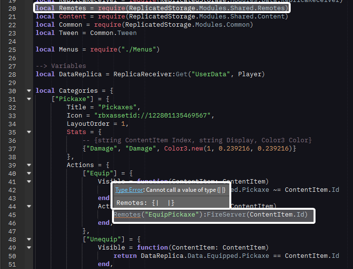 Metamethod __call with Luau strict/nonstrict mode causes type warning ...