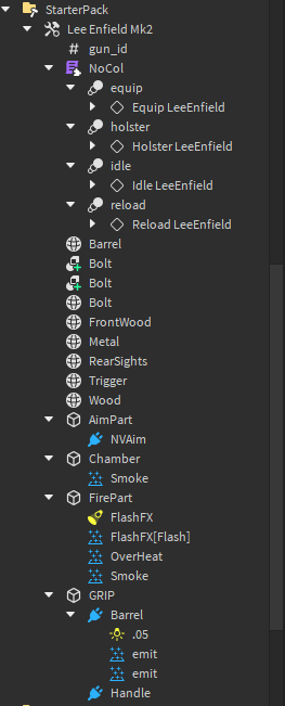 NoCol gun not moving when i equip it - Scripting Support - Developer ...