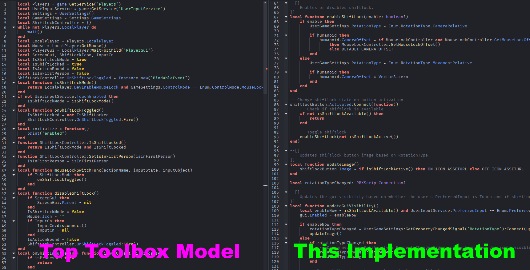 Better Mobile/Console Shiftlock | A mobile/console shiftlock with PC ...