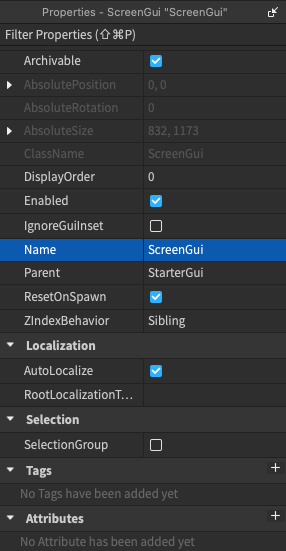 Have gui frame match a parts size and position on screen for different ...