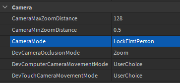 How would I make your camera view like your head? - Scripting Support - Developer Forum | Roblox