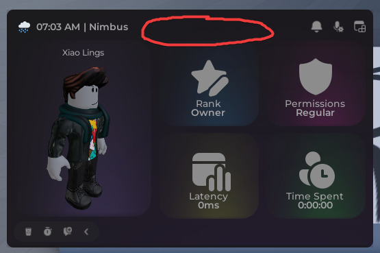 What could I put in this empty space for my in progress admin panel ...