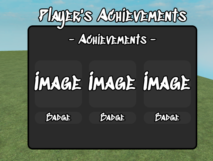 How can I make people view other players achievements (badges owned) - Scripting Support ...