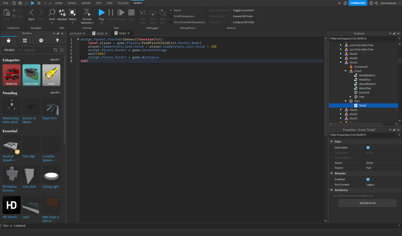 Please help i don't understand what's wrong with money - Scripting Support - Developer Forum ...