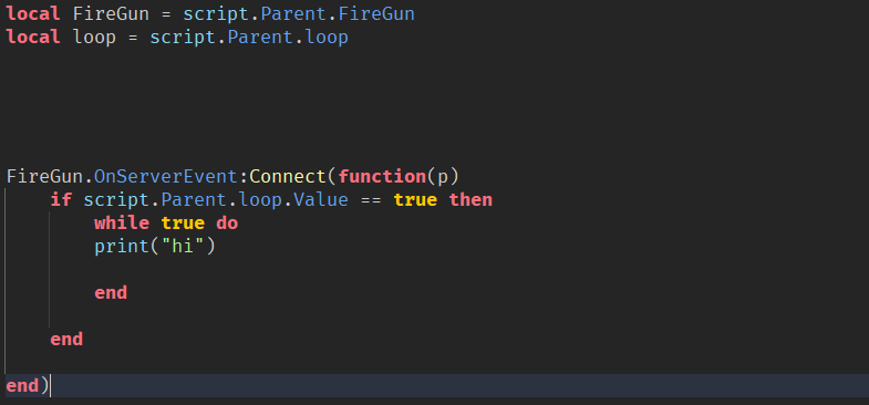Why doesnt this script work? - Scripting Support - Developer Forum | Roblox