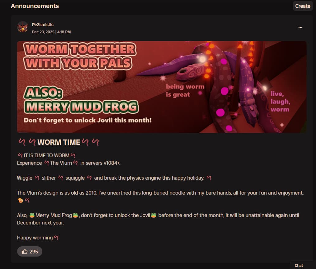 Group announcement banner sometimes shown cropped - Roblox Application ...