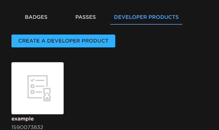 Get Game Developer Product - Scripting Support - Developer Forum | Roblox